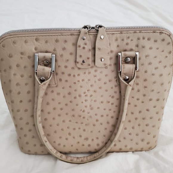 Basta | Bags | Vintage Ostrich Leather Purse Basta Made In Italy | Poshmark